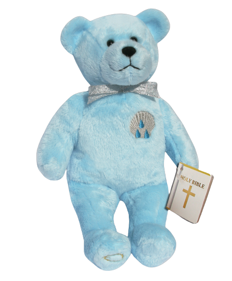 Baptism Bear - Blue – HolyBears