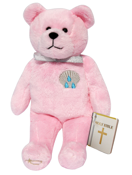 Baptism Bear - Pink – HolyBears
